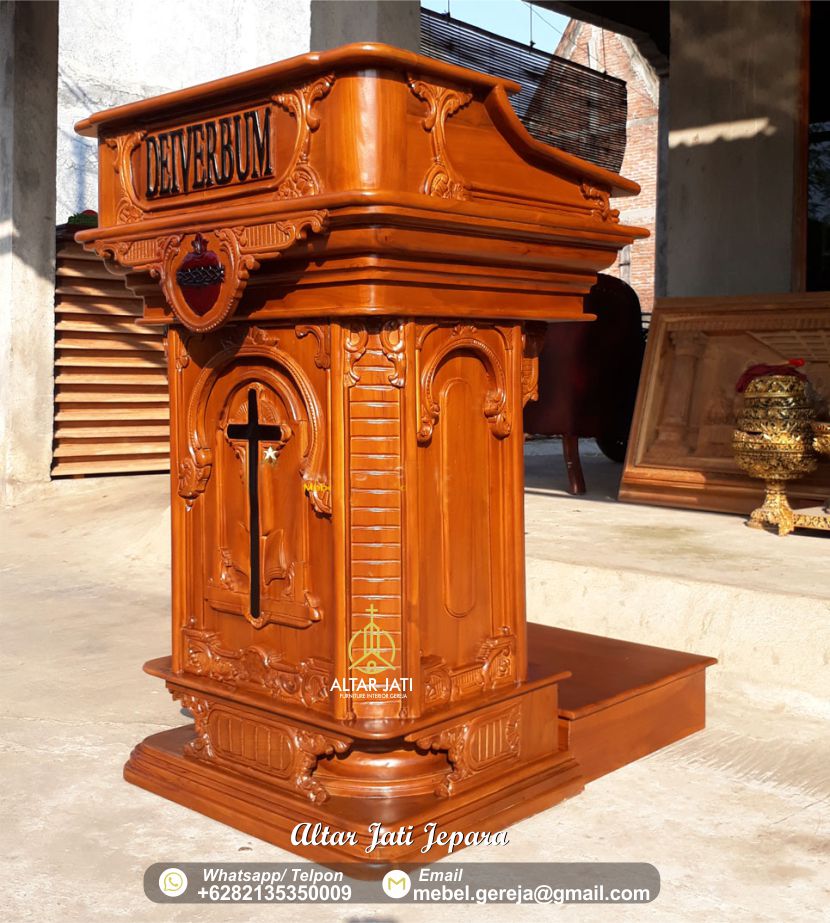 Jual Mimbar Gereja Katolik, Mimbar Gereja Katolik Dei Verbum